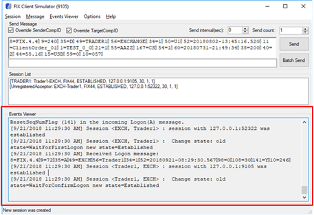 B2BITS © FIX Client Simulator